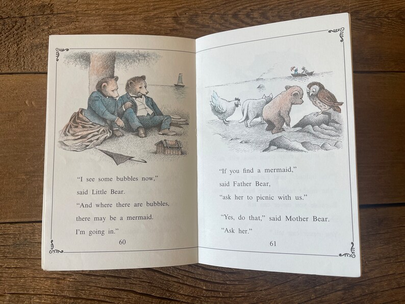 Vintage Children's Book, "father Bear Comes Home" by Else Holmelund ...