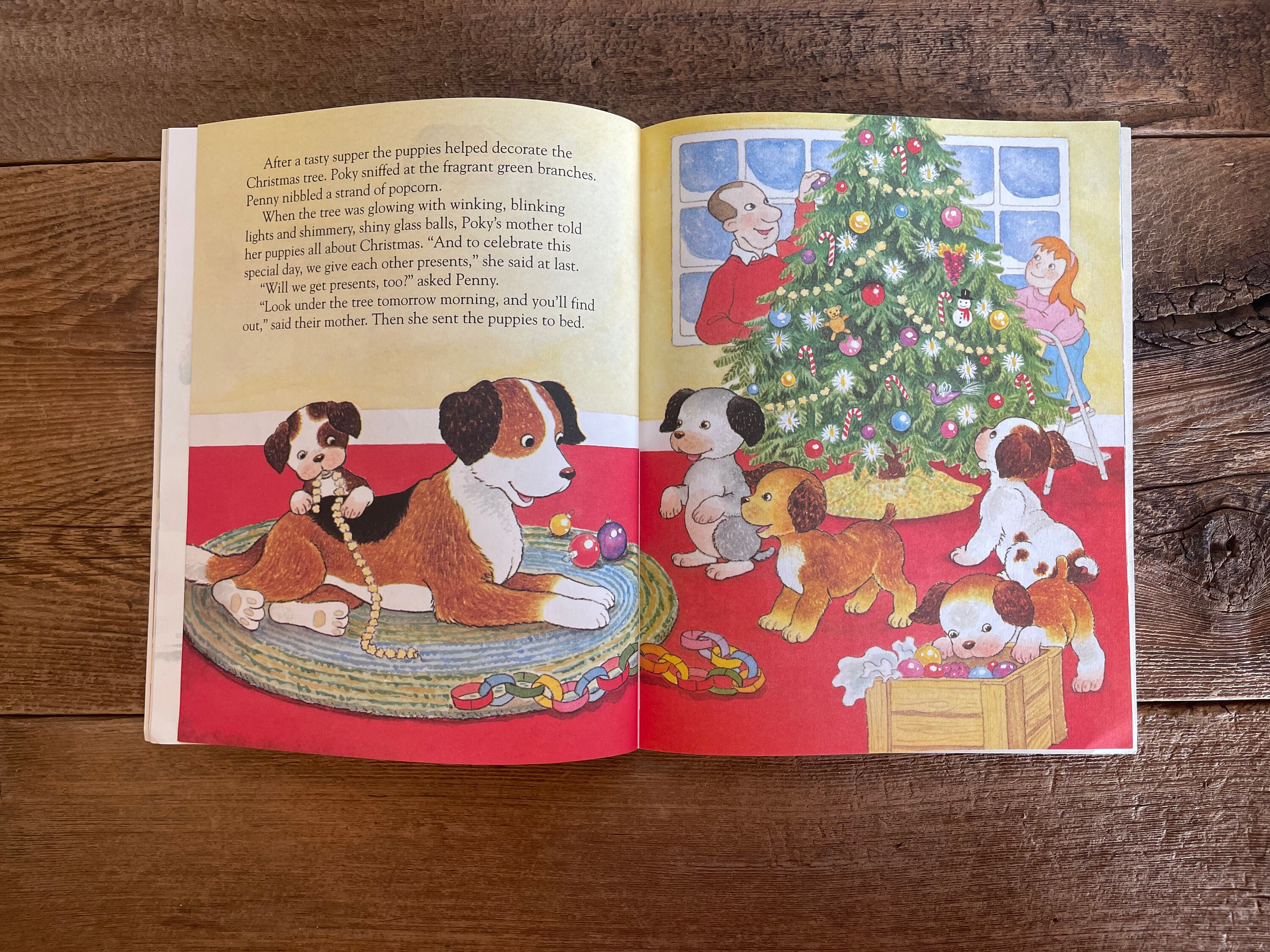 The Poky Little Puppy's First Christmas // 1993 Golden Books // Justine ...