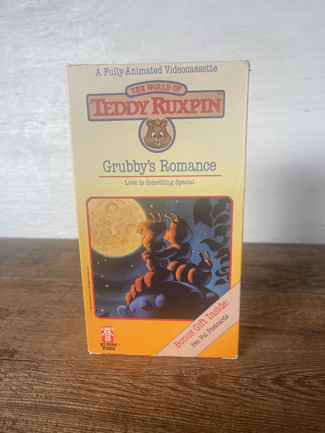 Vintage Teddy Ruxpin VHS Movie // Grubby's Romance // 1987 // Excellent ...