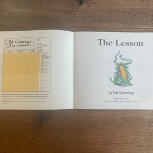 The Lesson // Pat Cummings // Vintage Scholastic Book & Cassette Tape ...