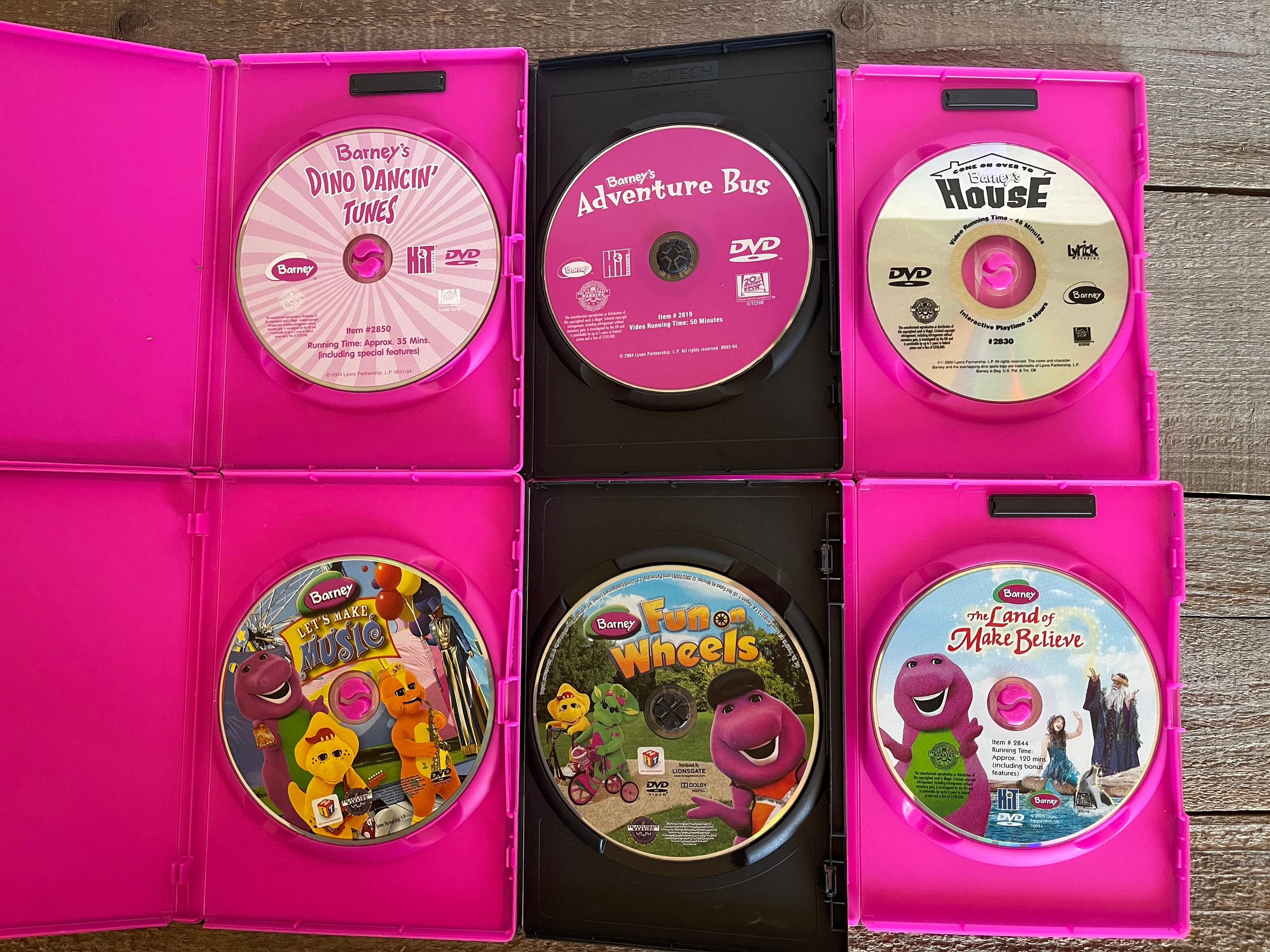You Choose Vintage Barney DVDS // You Choose // Early 2000's - Etsy