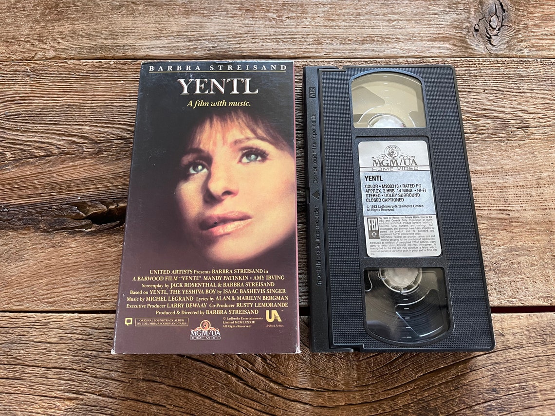 Yentl Starring Barbra Streisand 1983 // Vintage VHS Movie - Etsy