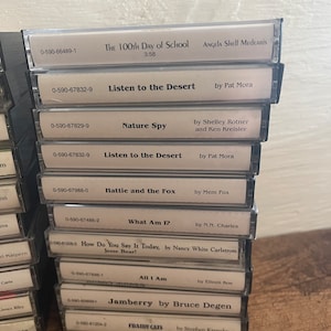 Vintage Scholastic Cassettes: Children's Read Along Tape - Etsy