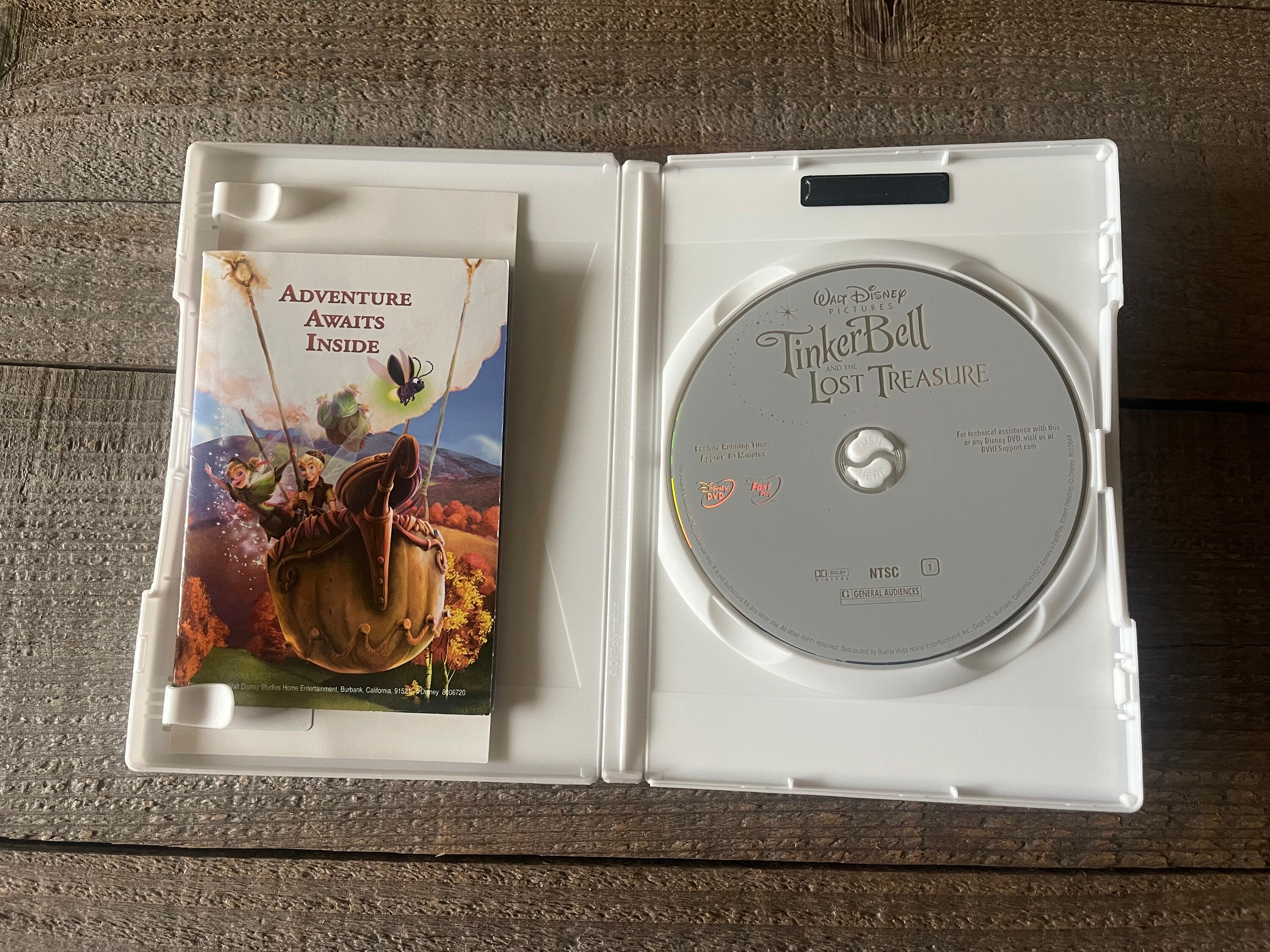 Walt Disney Tinkerbell Dvds // You Choose // Great Fairy Rescue or Lost ...