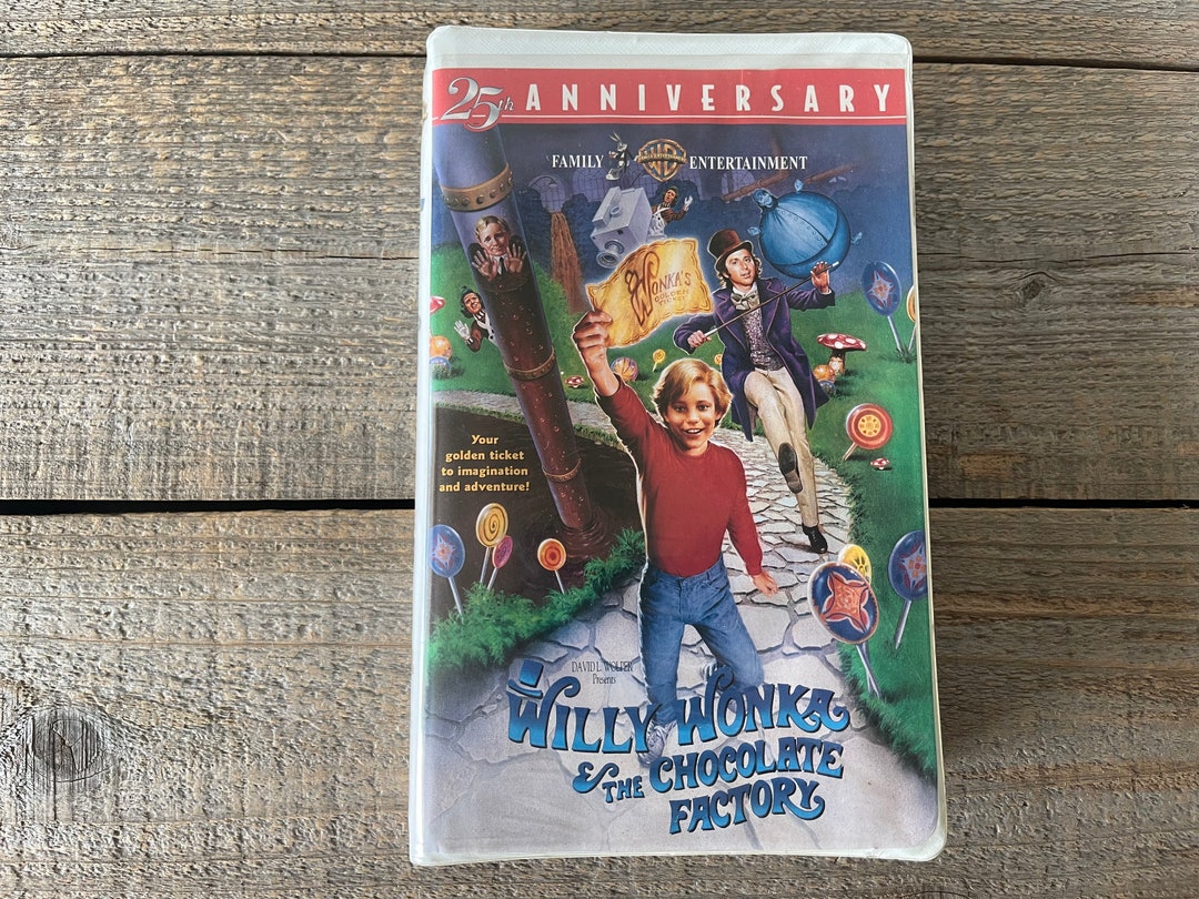 Willy Wonka and the Chocolate Factory 1996 VHS // 25th Anniversary ...