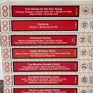 Children's Circle Vintage VHS Movies // You Choose // 1990's ...