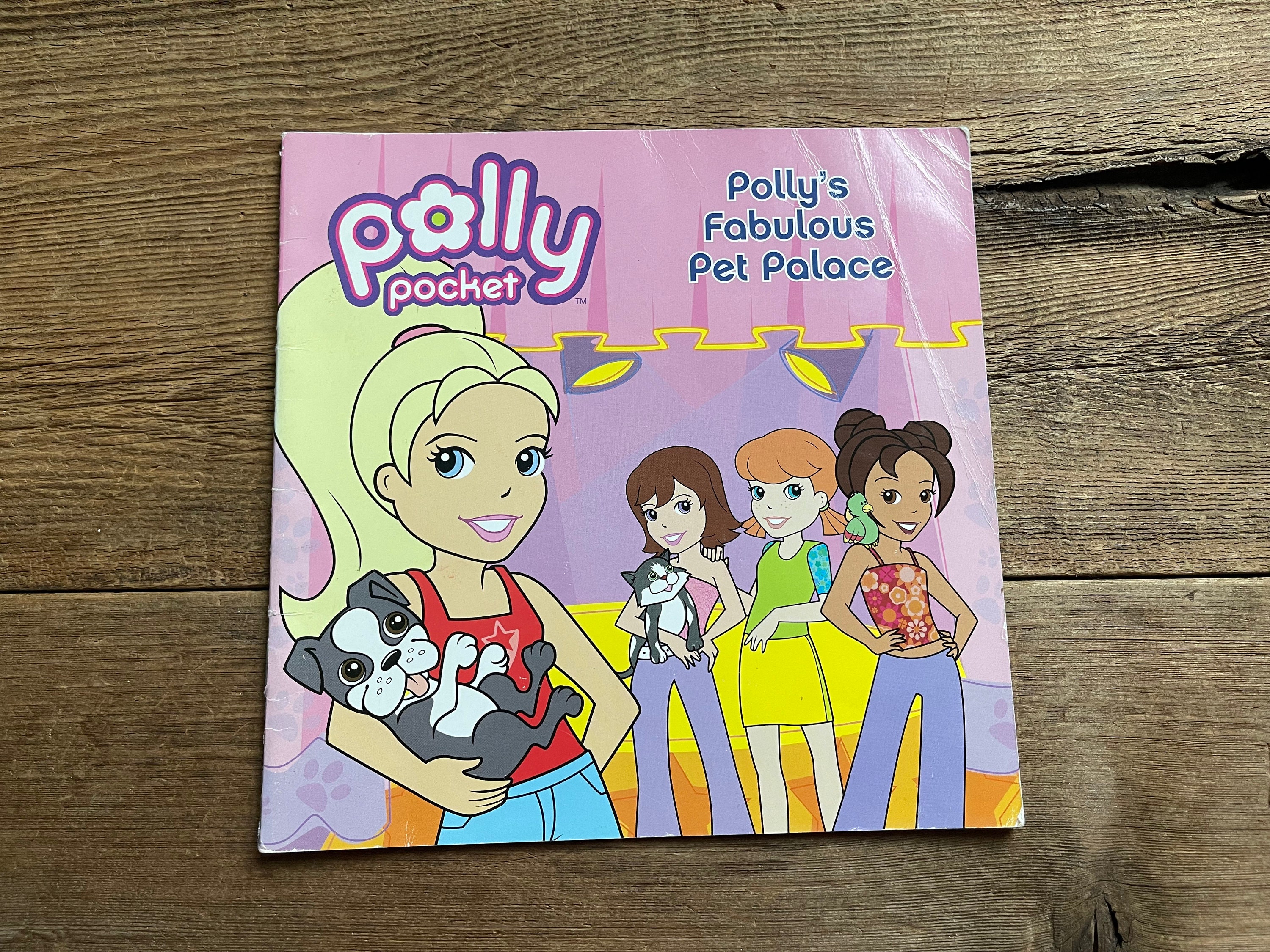 Polly Pocket Book // Polly's Fabulous Pet Palace // Pamela - Etsy