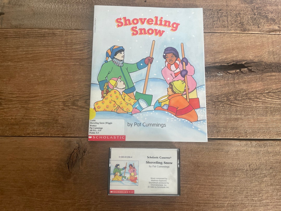Shoveling Snow // Pat Cummings // Vintage Scholastic Book & Cassette ...