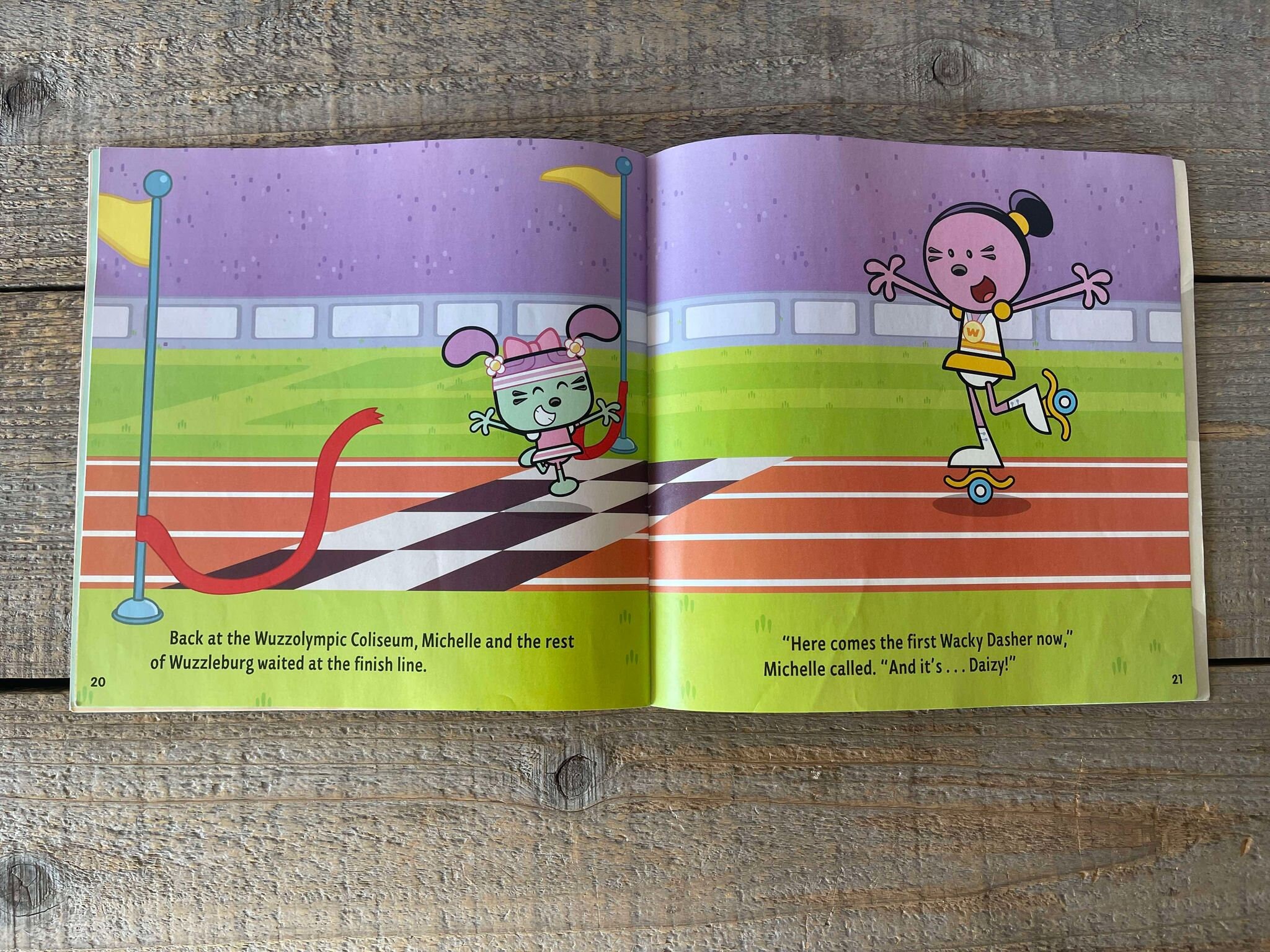 Wow! Wow! Wubbzy! "the Wuzzolympics" Nick Jr. Book - Etsy
