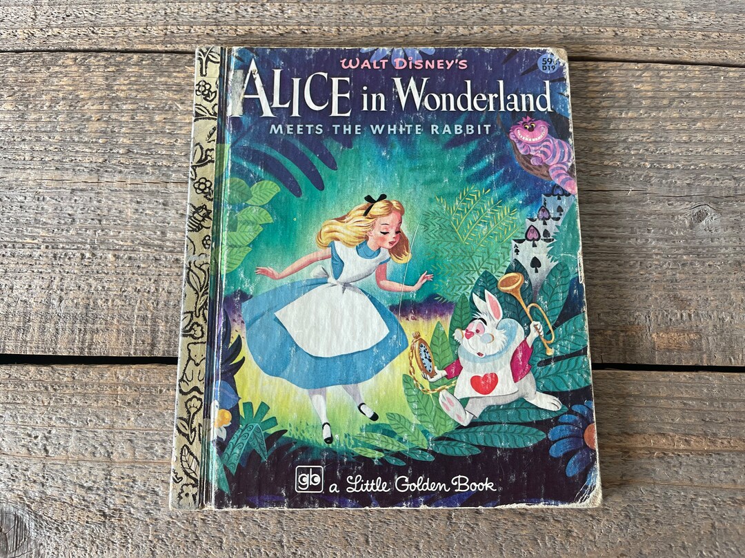 Alice in Wonderland Meets the White Rabbit // Walt Disney // A Little ...