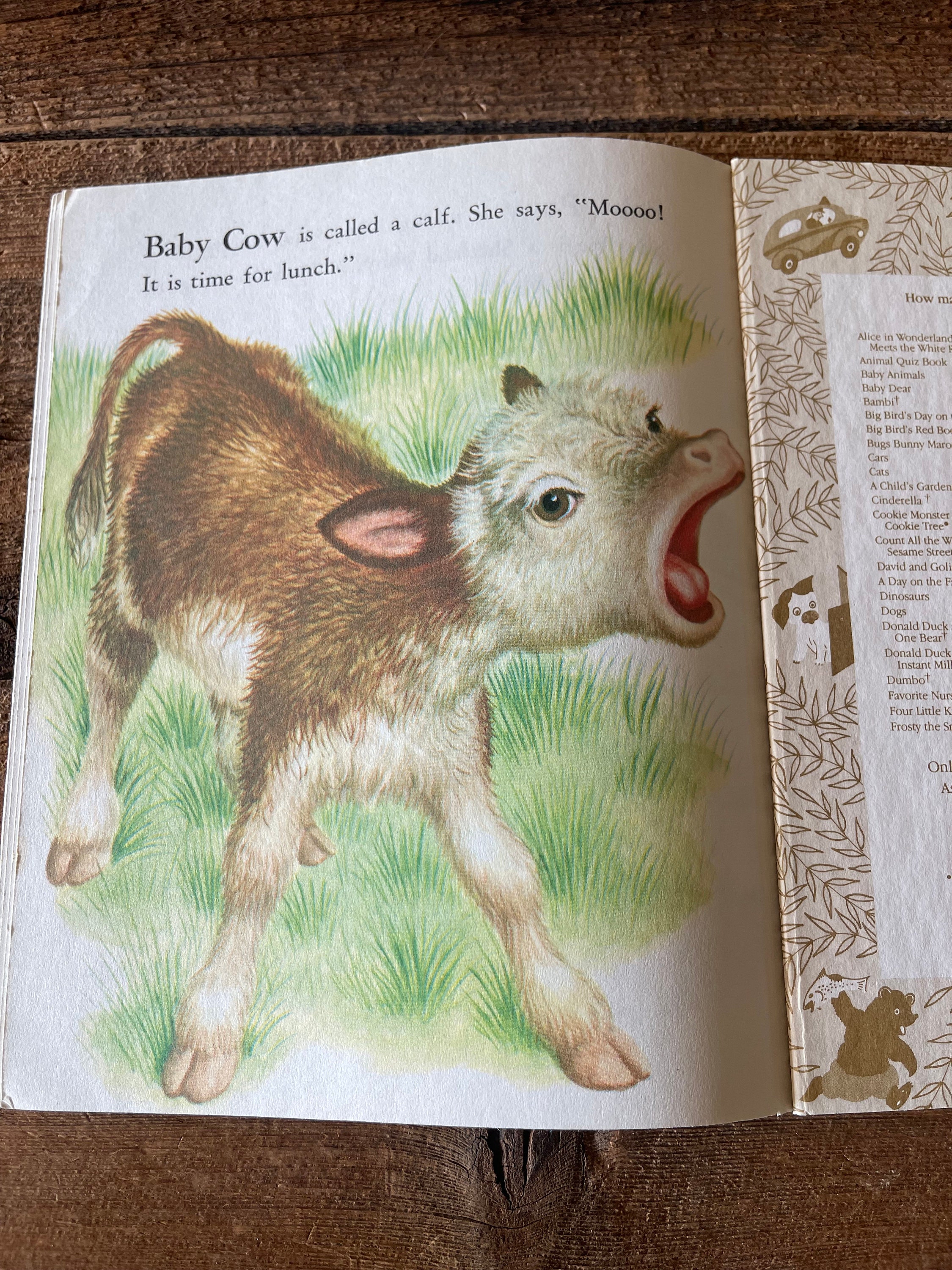 Baby Farm Animals // A Little Golden Book 1991 // Garth Williams - Etsy