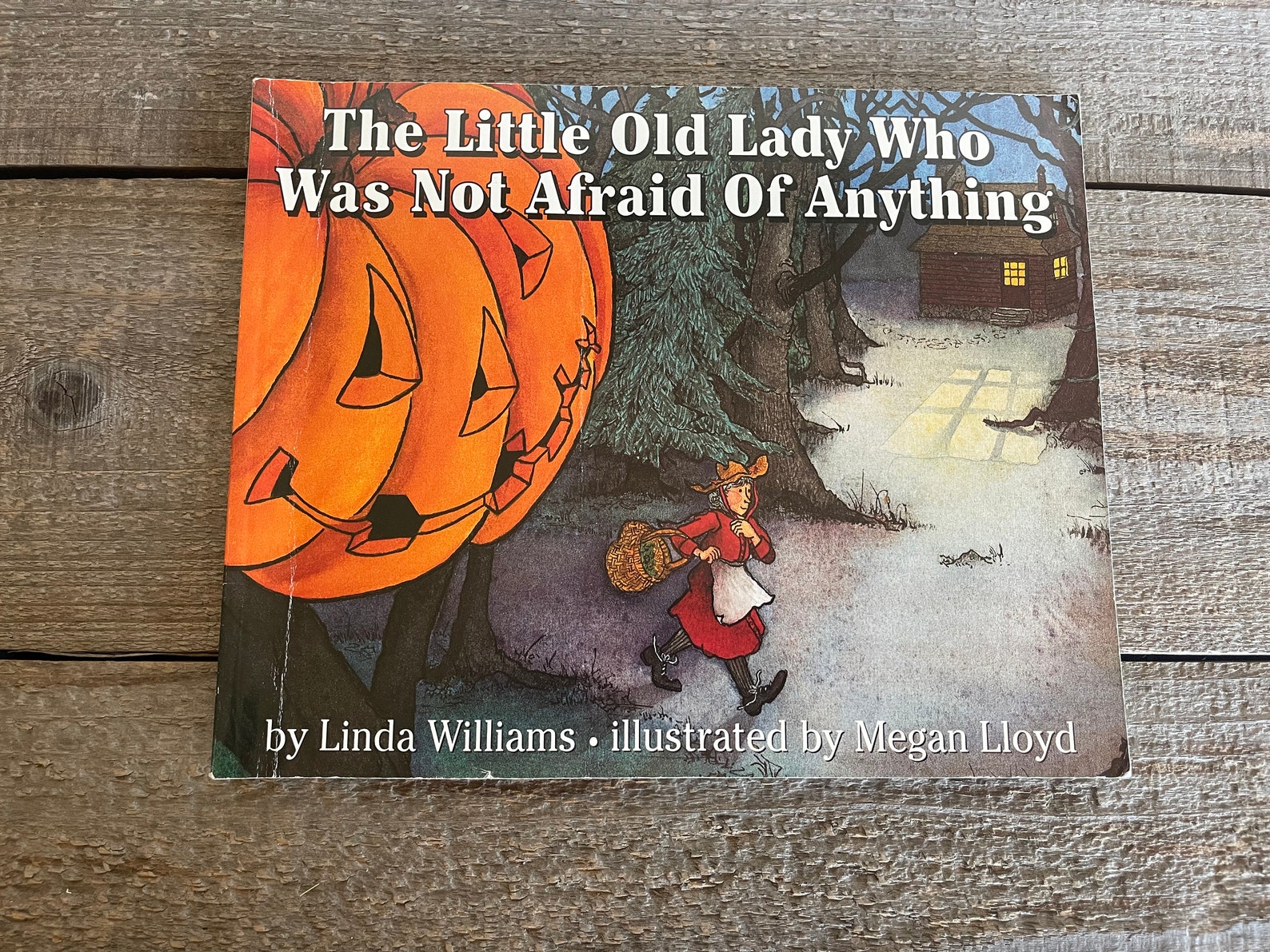 The Little Old Lady Who Was Not Afraid of Anything // Linda - Etsy