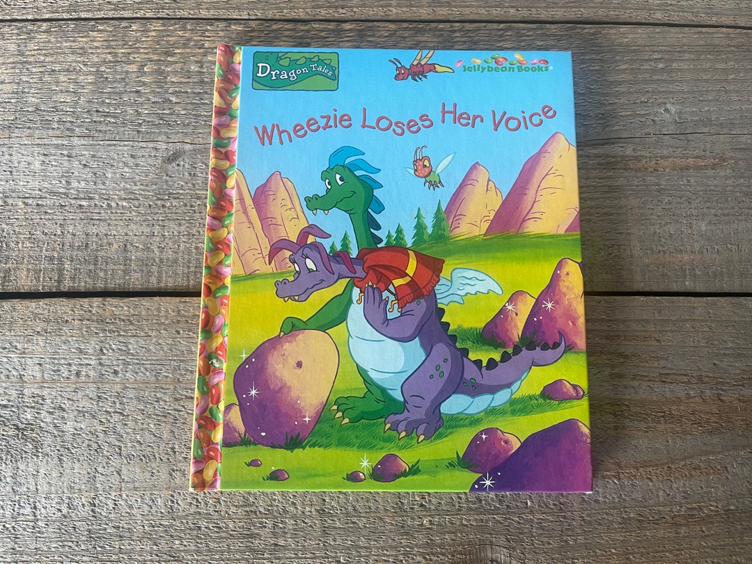 Vintage Dragon Tales Book // Wheezie Loses Her Voice // 2001 // PBS ...