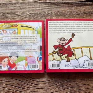Read & Sing Along Books With CD // Five Little Monkeys and the Wheels ...