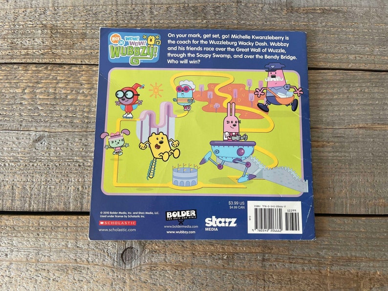 Wow! Wow! Wubbzy! "the Wuzzolympics" Nick Jr. Book - Etsy