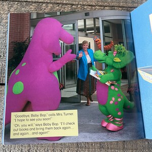 Vintage Barney Books // Sold Individually // Let's Go to the Firehouse ...