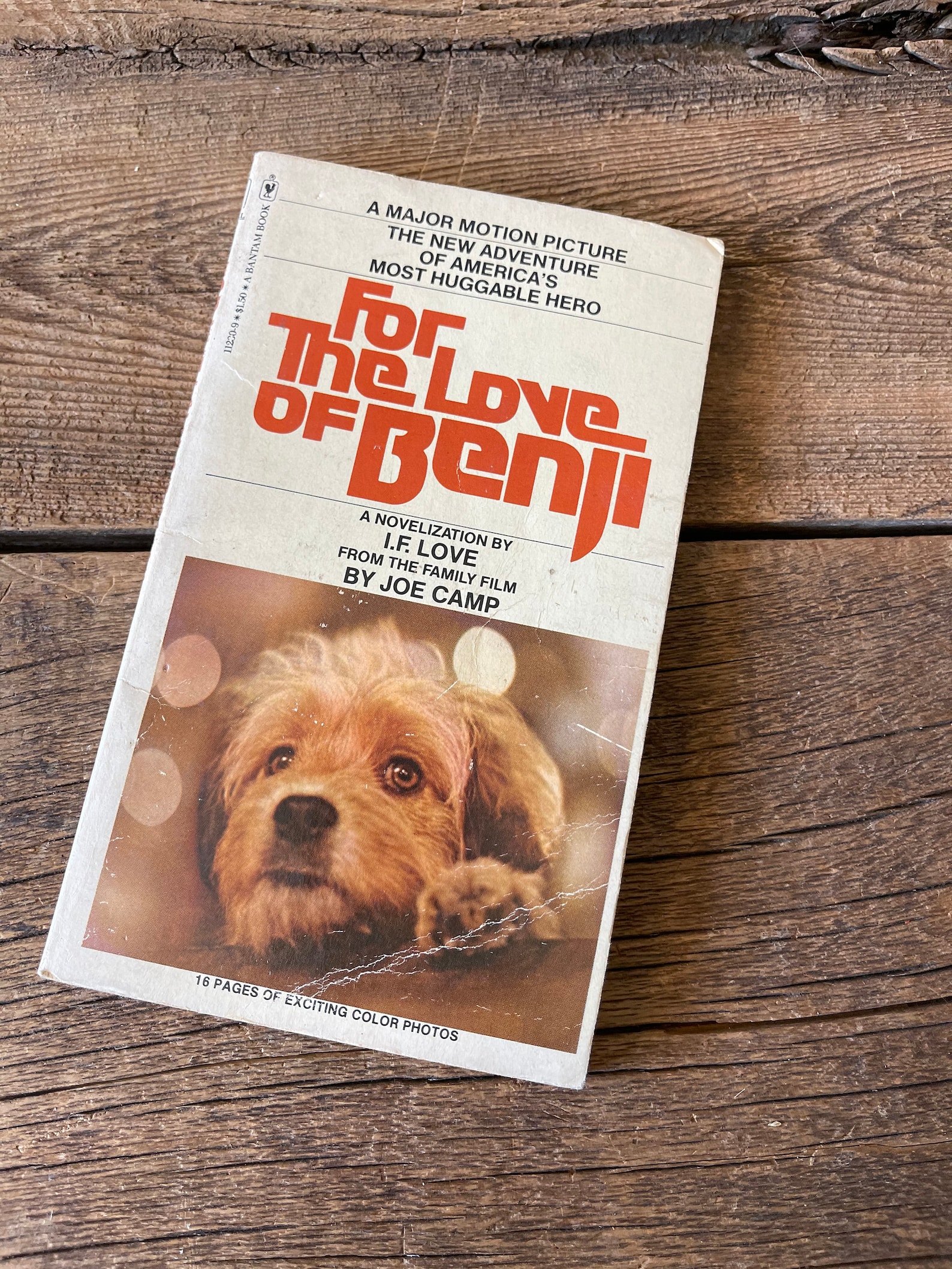 Vintage Book For the Love of Benji 1977 | Etsy