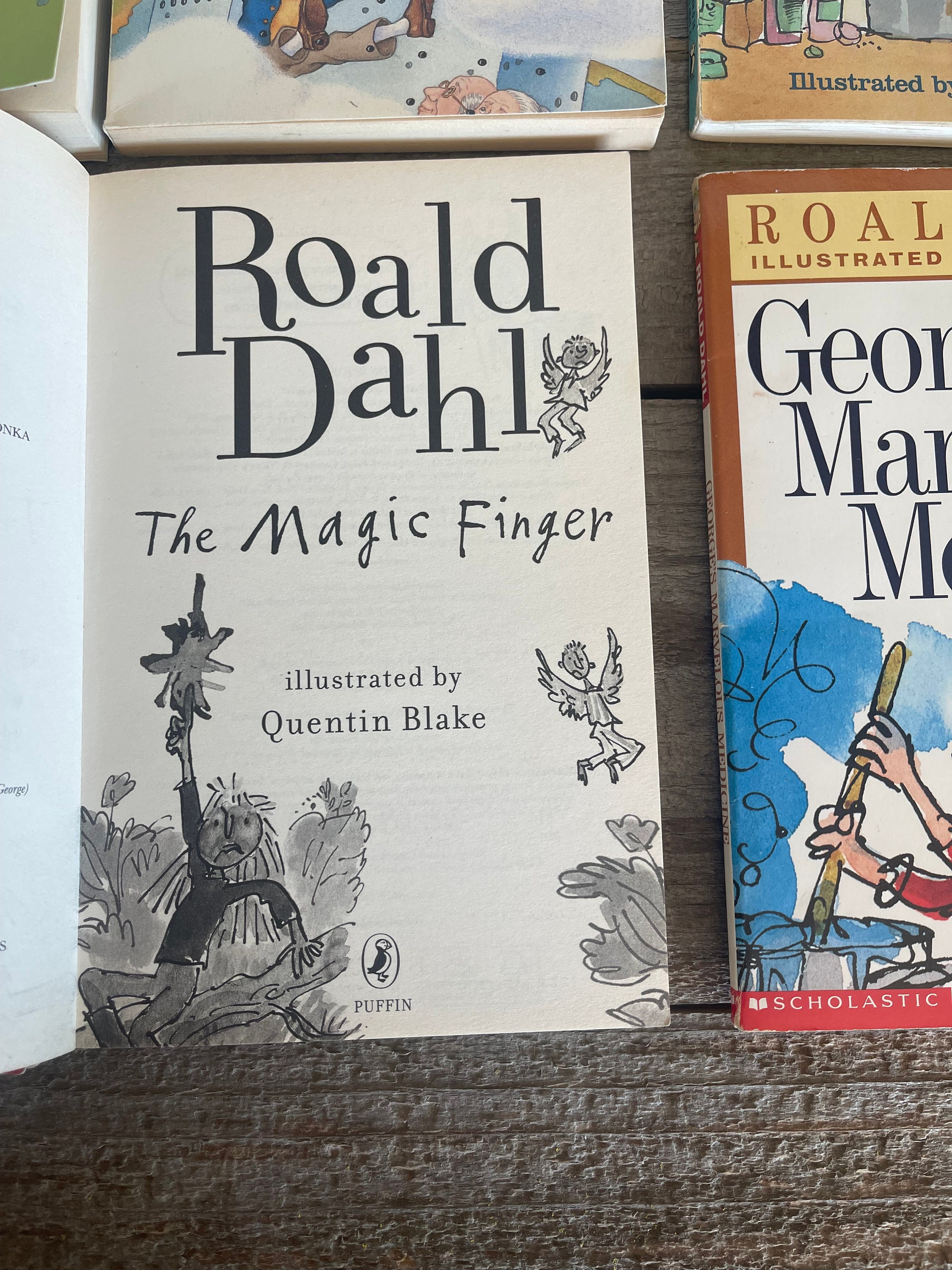 Roald Dahl Books // You Choose // BFG Twits Magic Finger - Etsy