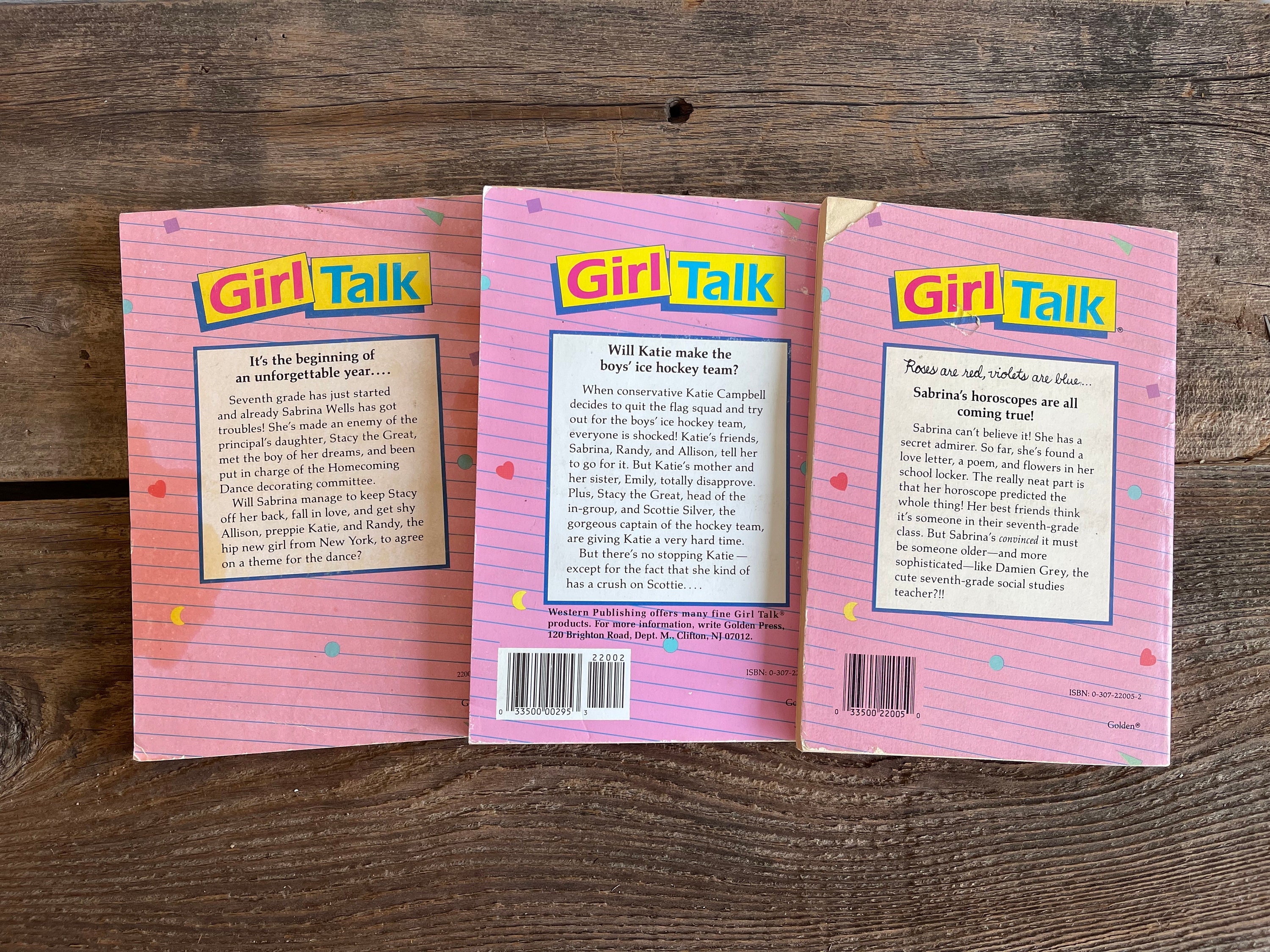 Vintage Girl Talk Books // You Choose // 1990's Book - Etsy