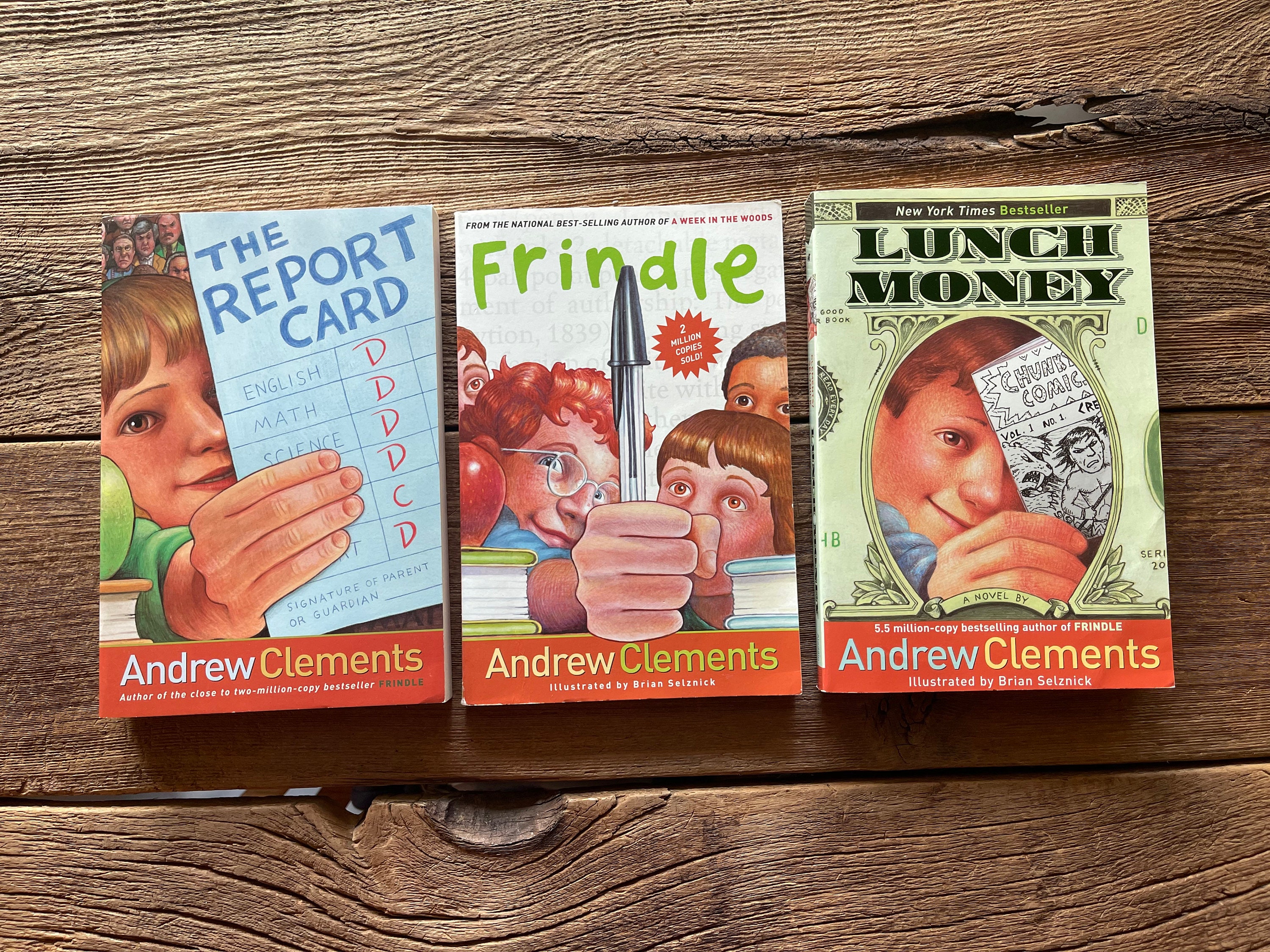 Andrew Clements Books