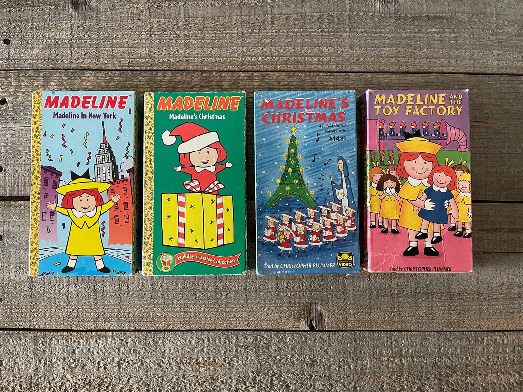 Madeline VHS Movies // You Choose // 1990's // Based on the Books by ...