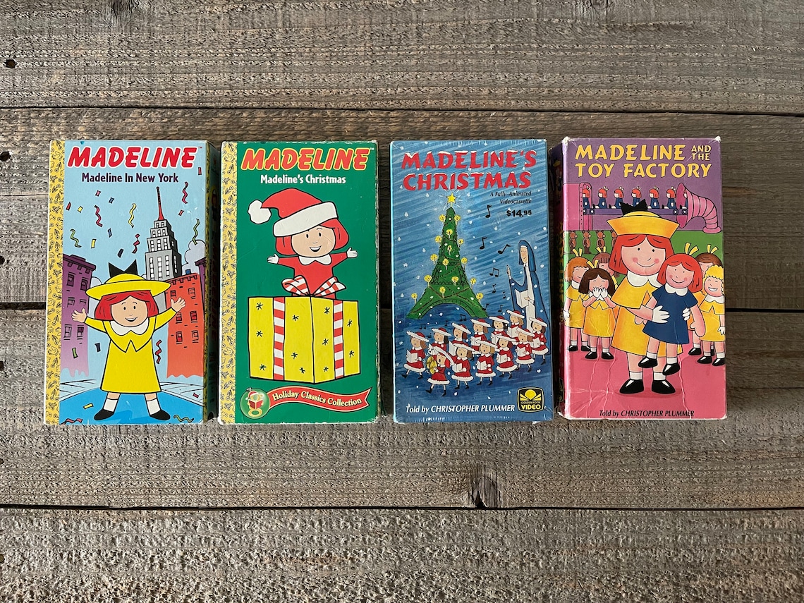 Madeline VHS Movies // You Choose // 1990's // Based on - Etsy