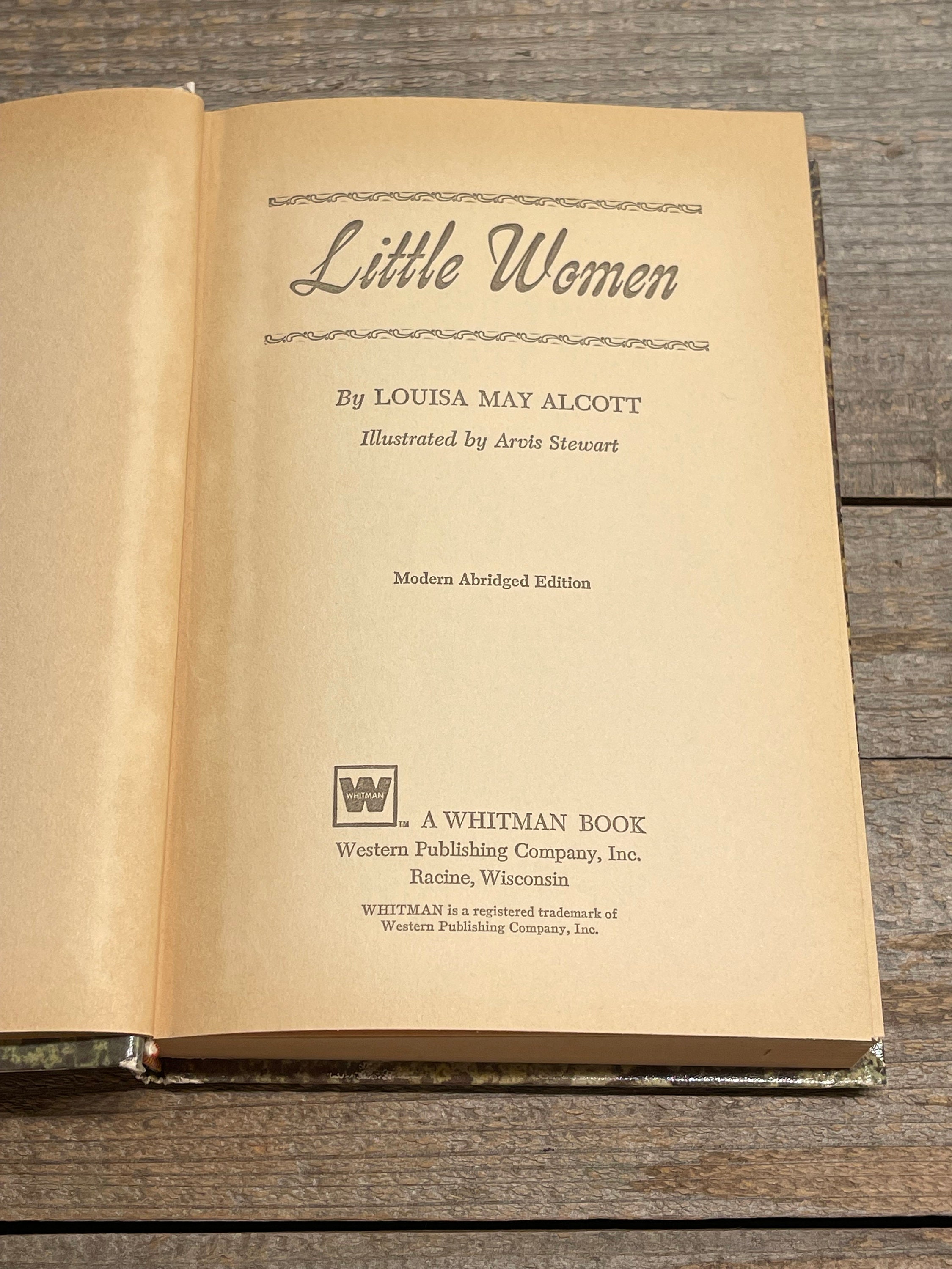RARE Edition Little Women by Louisa May Alcott // Modern Abridged ...