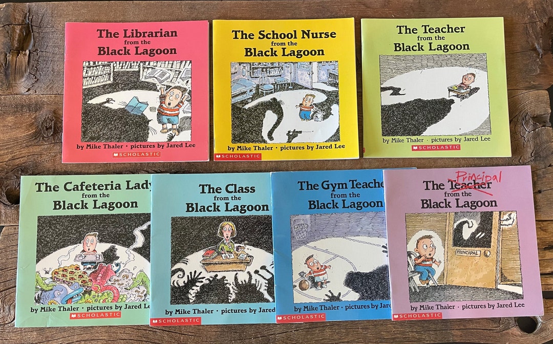 Vintage 1990's Black Lagoon Books // You Choose // by Mike Thaler ...