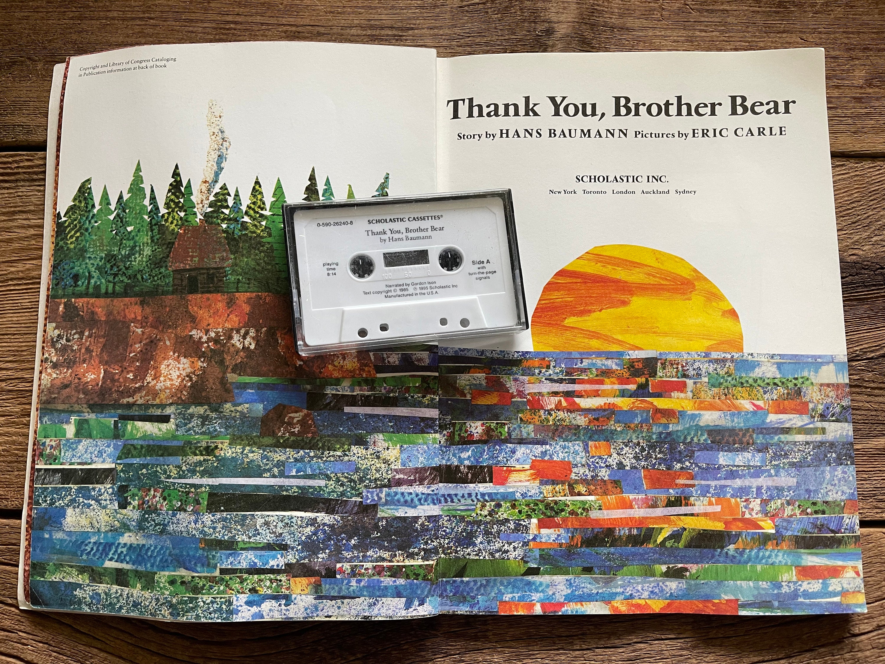 Thank You, Brother Bear // Hams Baumann, Eric Carle // Vintage Book and ...