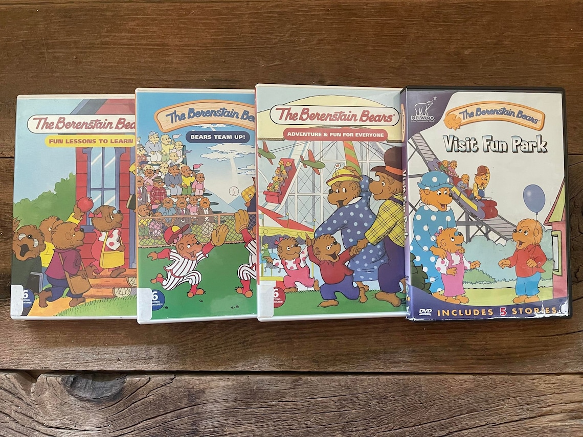 The Berenstain Bears DVD // You Choose // Nelvana - Etsy