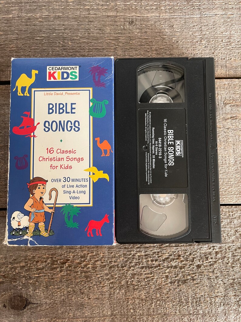 Vintage Cedarmont Kids Music VHS Movies // You Choose // - Etsy UK