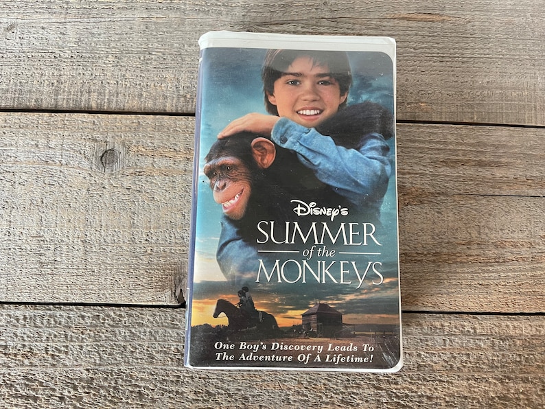 Disney's Summer of the Monkeys VHS Movie // 1998 // Based on Book by ...