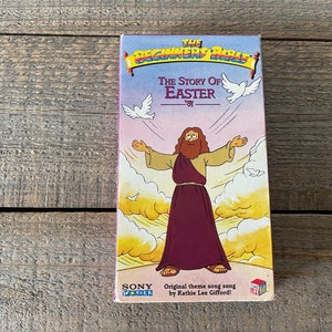 The Beginners Bible VHS: the Story of Easter // 1995 Sony Wonder ...