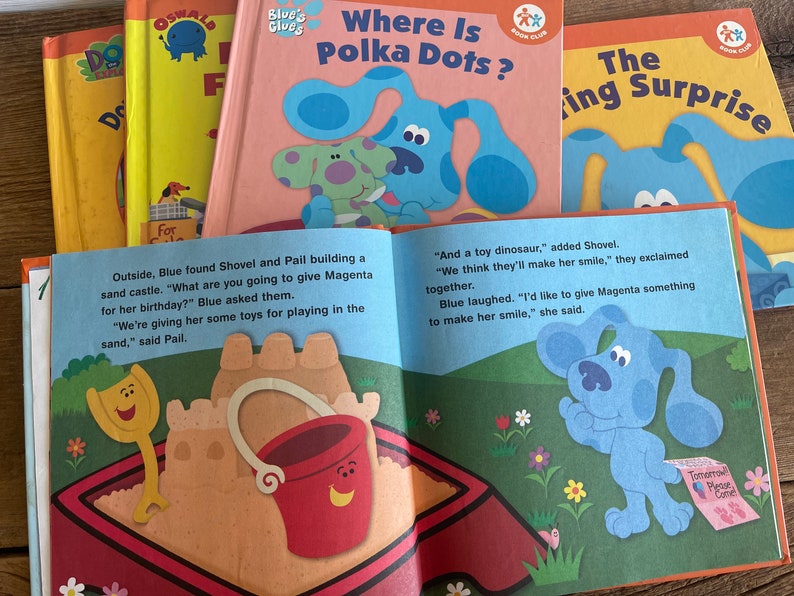 Nick Jr Book Club Books // You Choose // Nickelodeon Shows // - Etsy