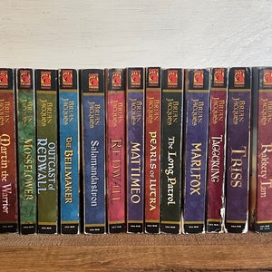 The Redwall Series Books by Brian Jacques // You Choose // Young Adult ...