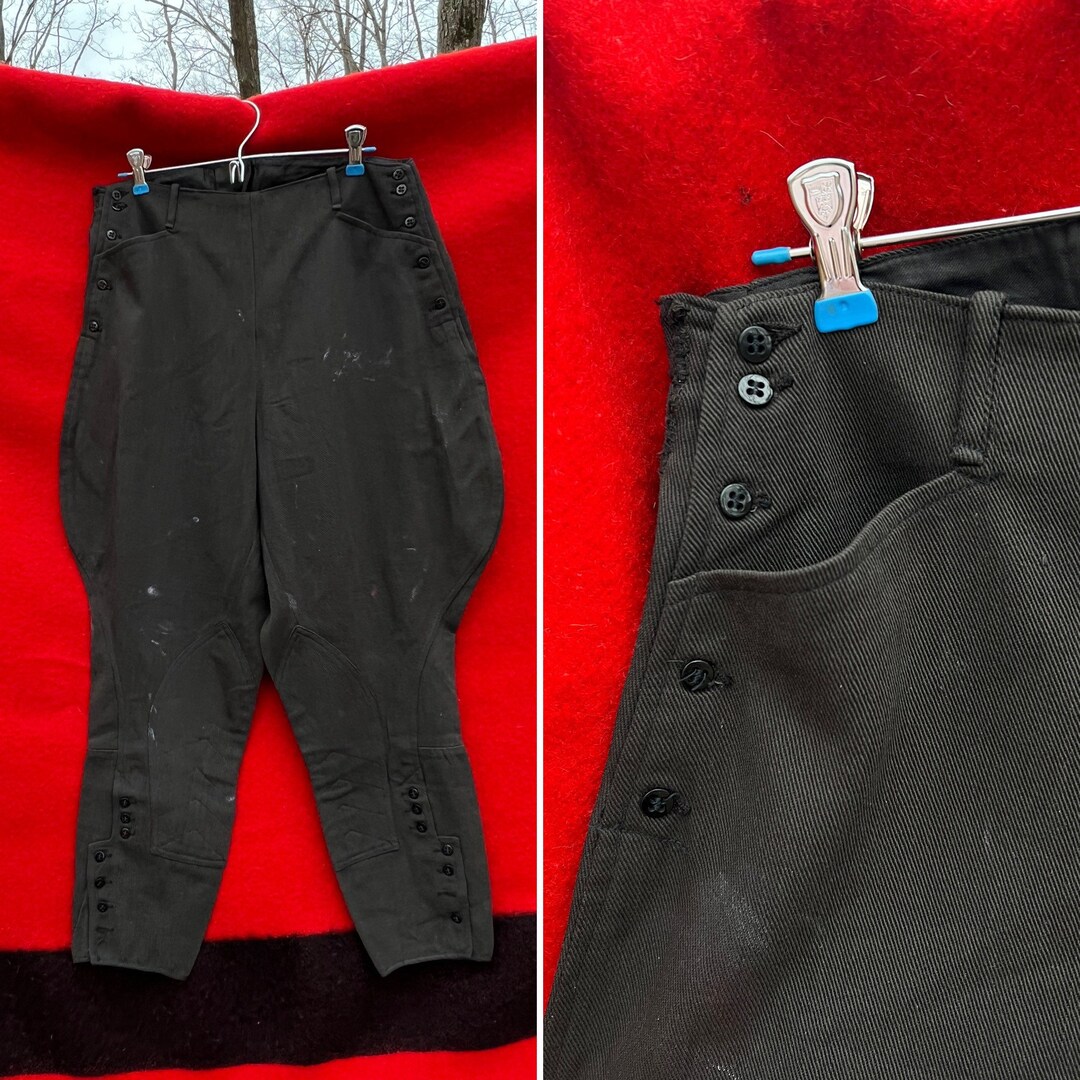 M / Vintage 1930s/1940s Jodhpurs, Sport Togs, Jockey Riding Pants - Etsy