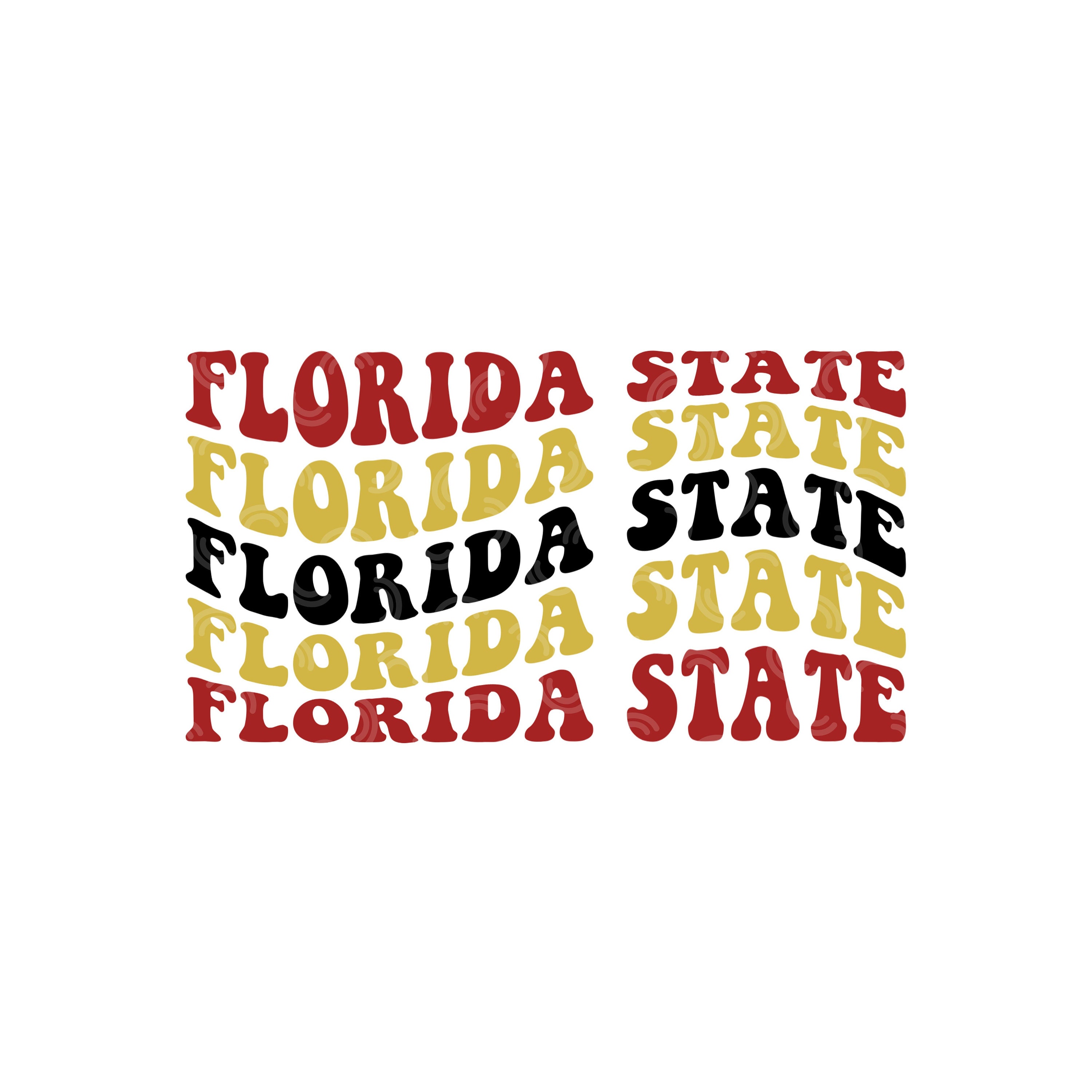 Florida State Retro Font Bundle Png and Svg NCAA College Softball ...