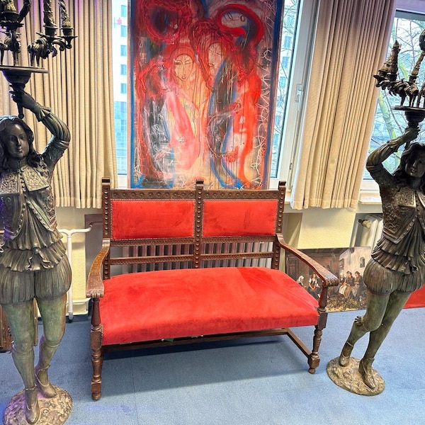 Antique Church Pew - Etsy