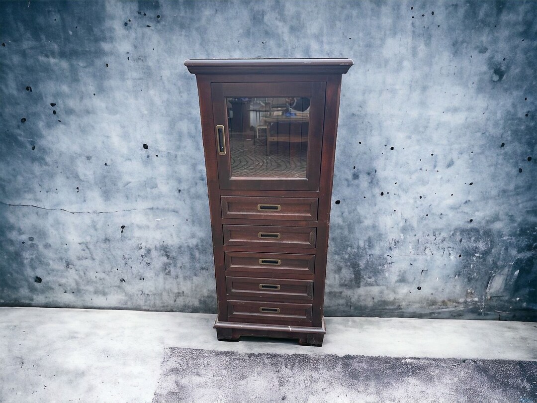 Antique Vertiko Highboard Drawer Cabinet 67x150x40cm - Etsy