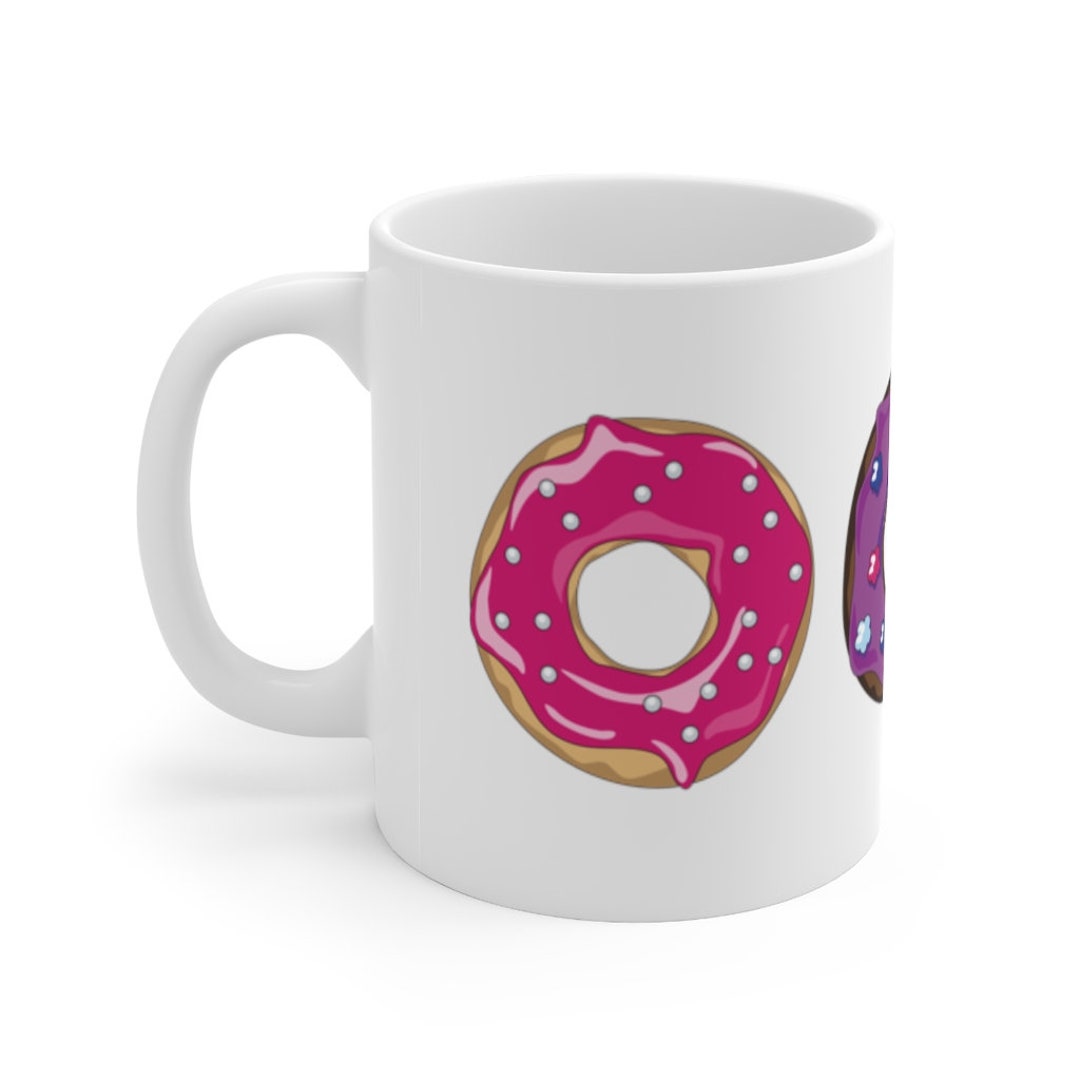 Bi Pride Donuts Subtle Bisexual Pride T Ceramic Mug 11 Oz Etsy