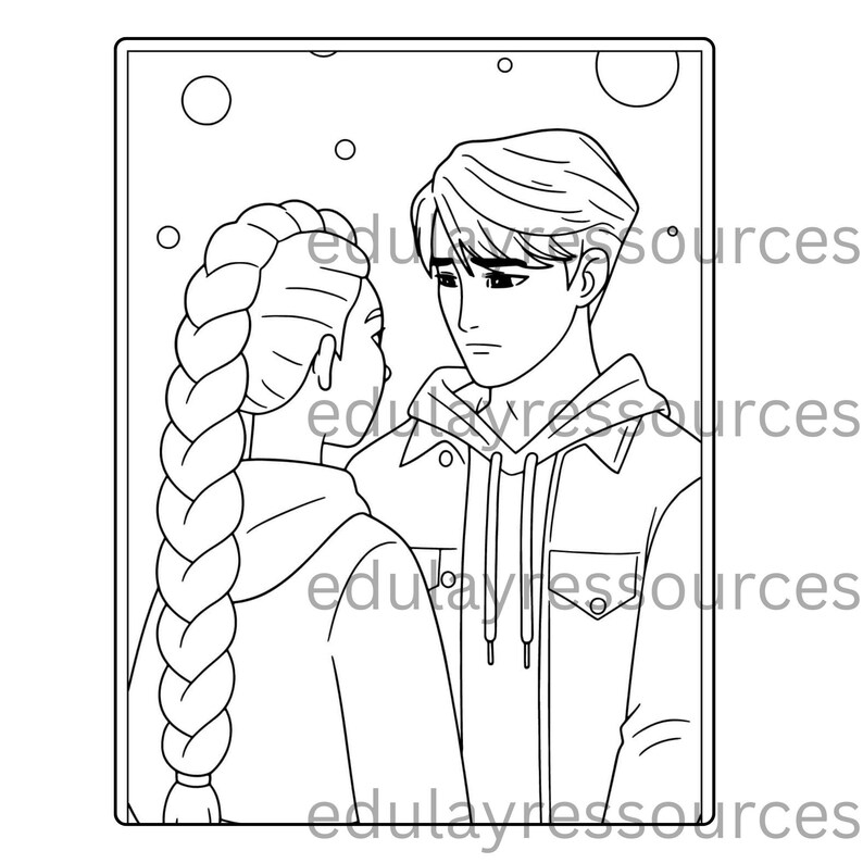 K-pop Demon Hunters Coloring Pages – Printable Anime Girl Group Vs ...