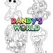 Dandy's World Scissor Skills Activity Book for Kids – Printable PDF ...