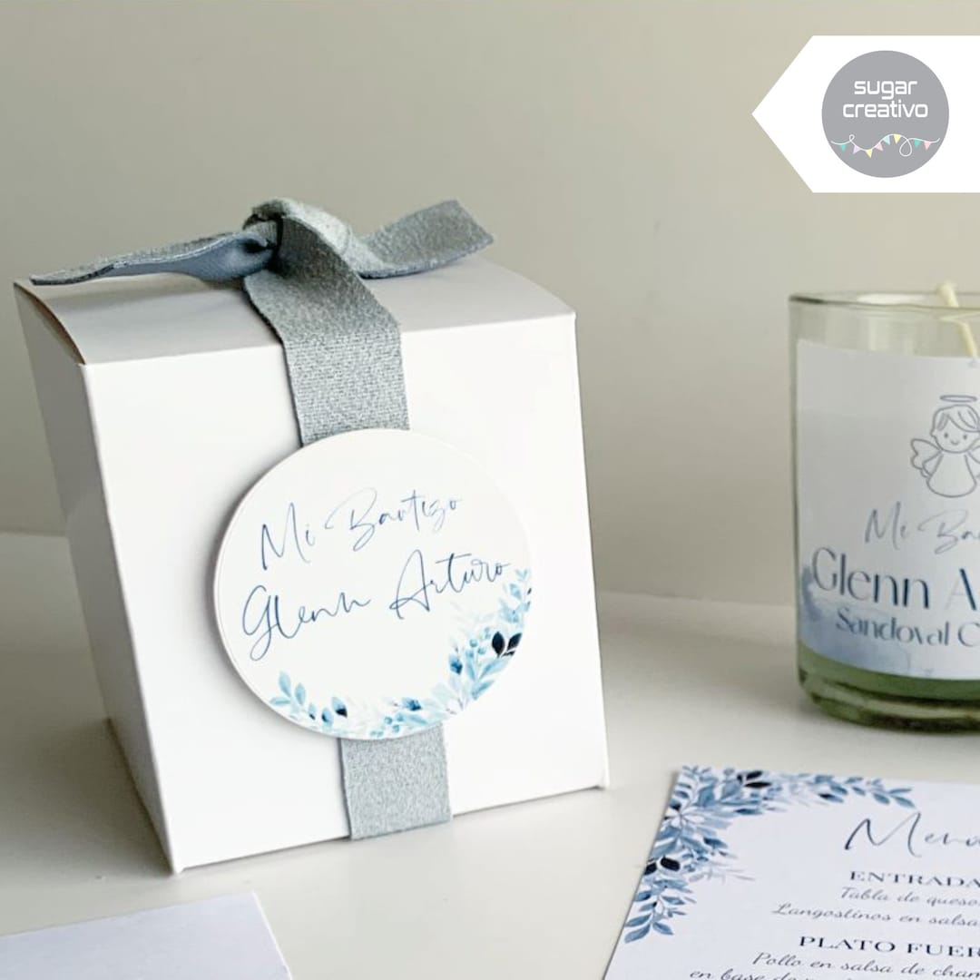 Scented Candle Box Digital Cutting File Template Favor Box - Etsy