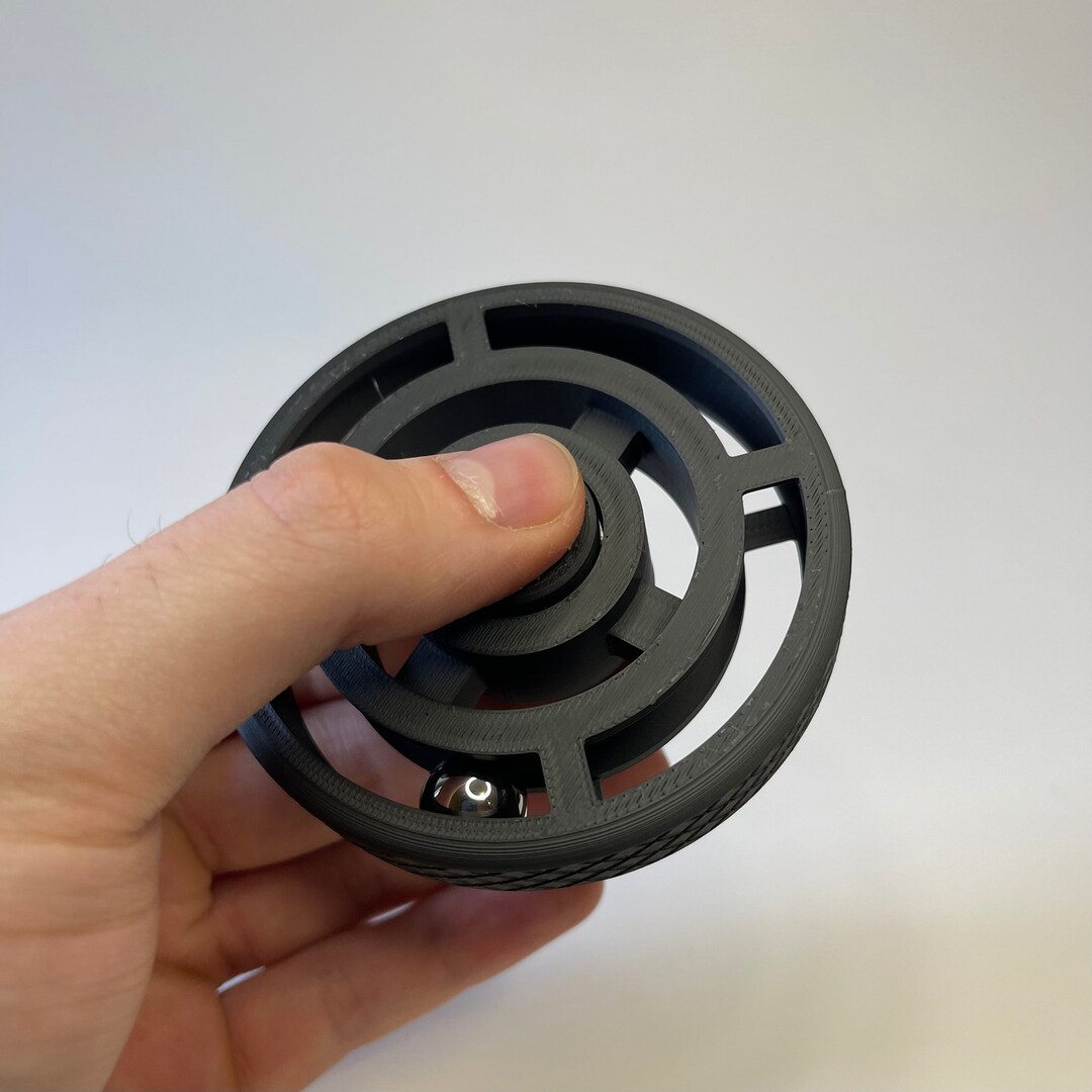 Unique Particle Accelerator Fidget Spinner Dual Spin Fidget Stress ...