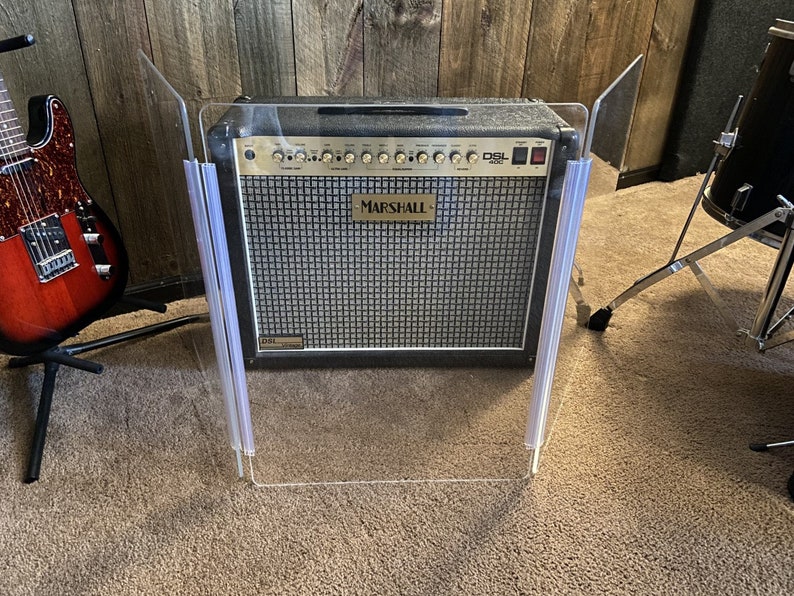 NEW 2-ft Tall 4.5-ft Wide 3-panel Amp Shield Plexiglas - Etsy