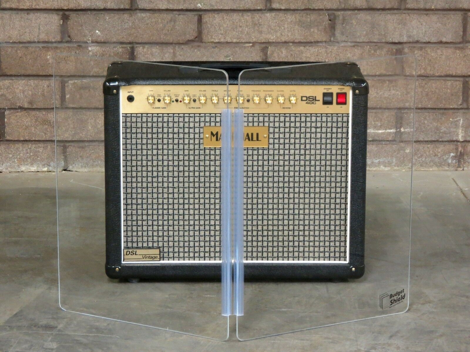 NEW 2-ft Tall 3-ft Wide 2-panel Amp Shield Plexiglas Guitar - Etsy