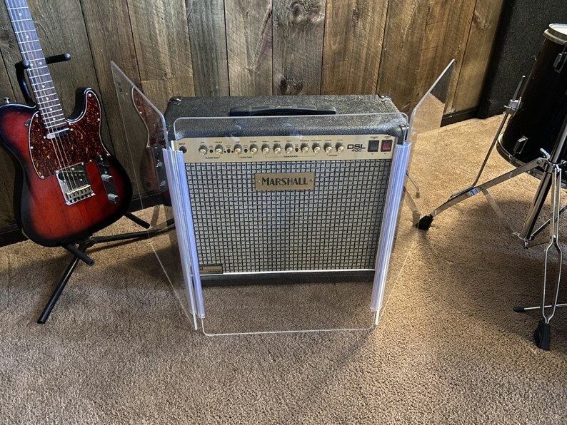 NEW 2-ft Tall 4.5-ft Wide 3-panel Amp Shield Plexiglas - Etsy