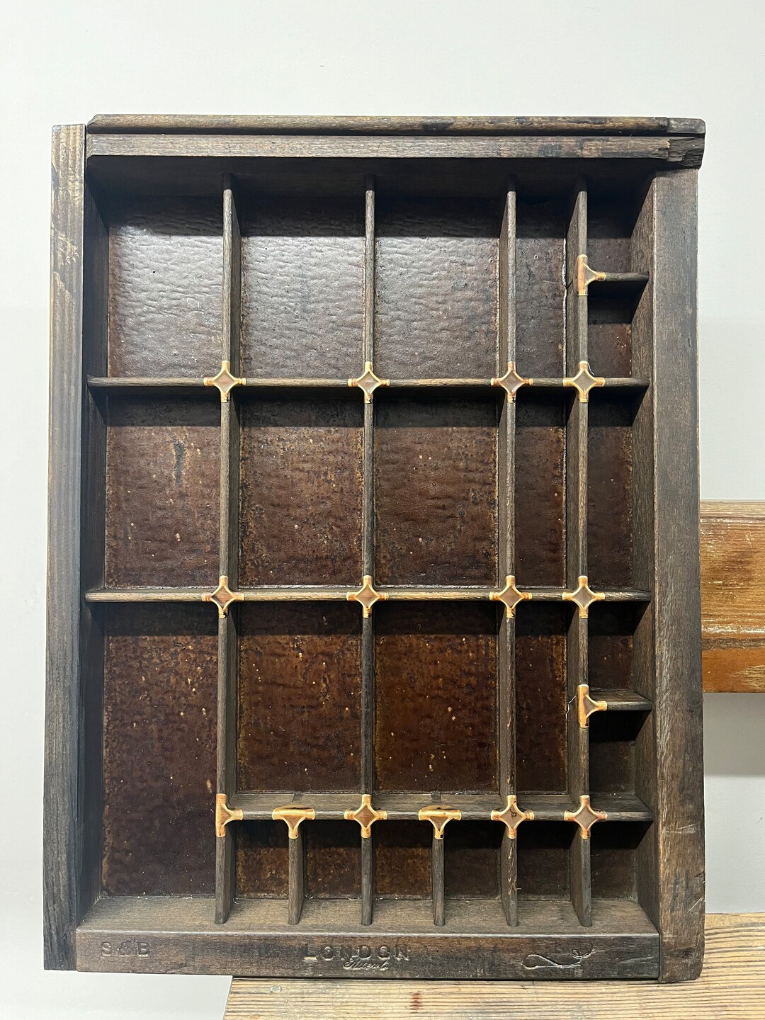 Original Wooden Letterpress Type Case/vintage Printers Tray - Etsy