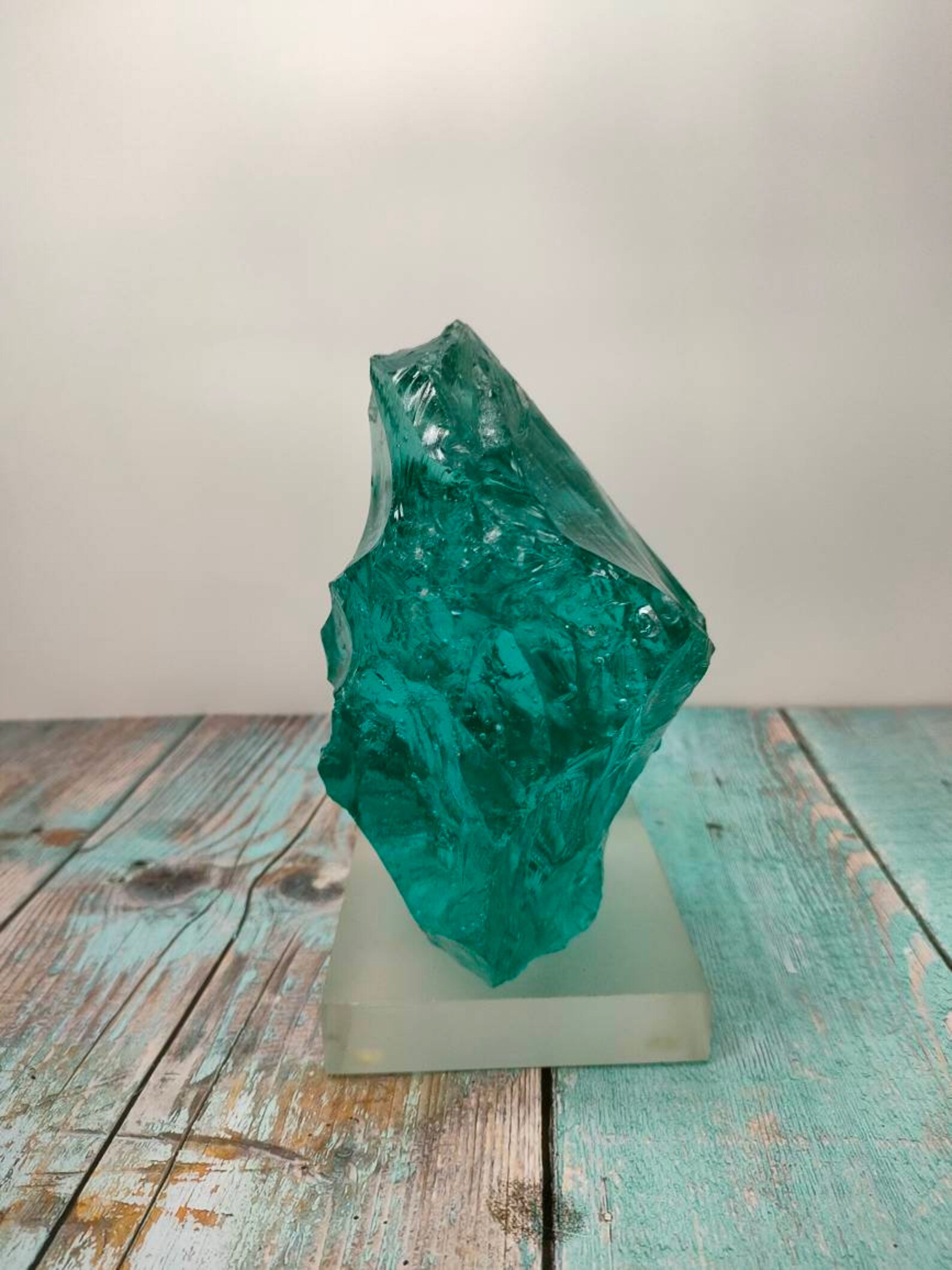 Super Rough New Surface Andara Crystal Aqua Blue 2105gr With - Etsy