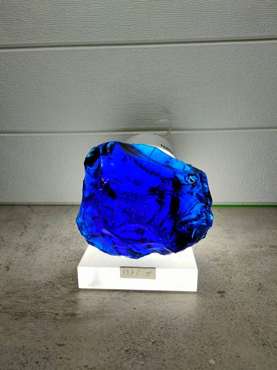 Rough Andara Crystal New Surface Ocean Blue 1378gr With Base | Etsy